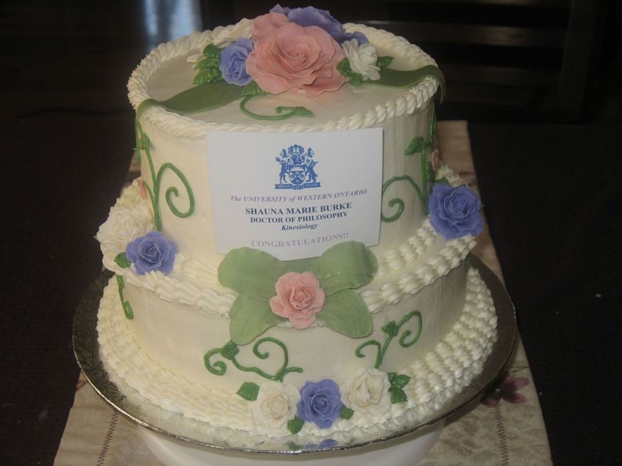 Phd Graduation - CakeCentral.com