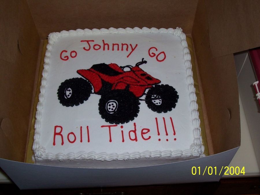 4-Wheeler Birthday Cake - CakeCentral.com