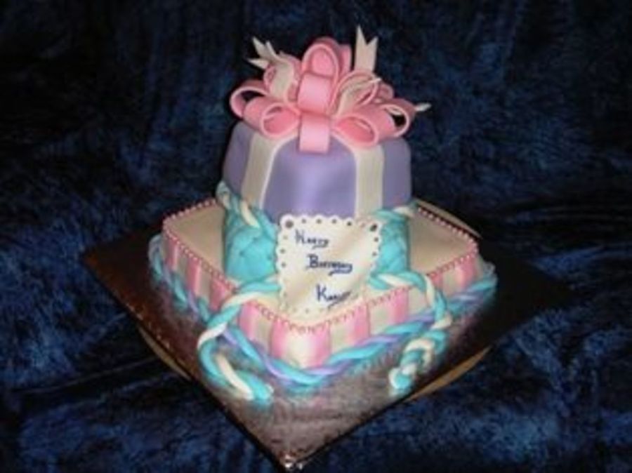 Birthdaypackagecake.jpg - CakeCentral.com