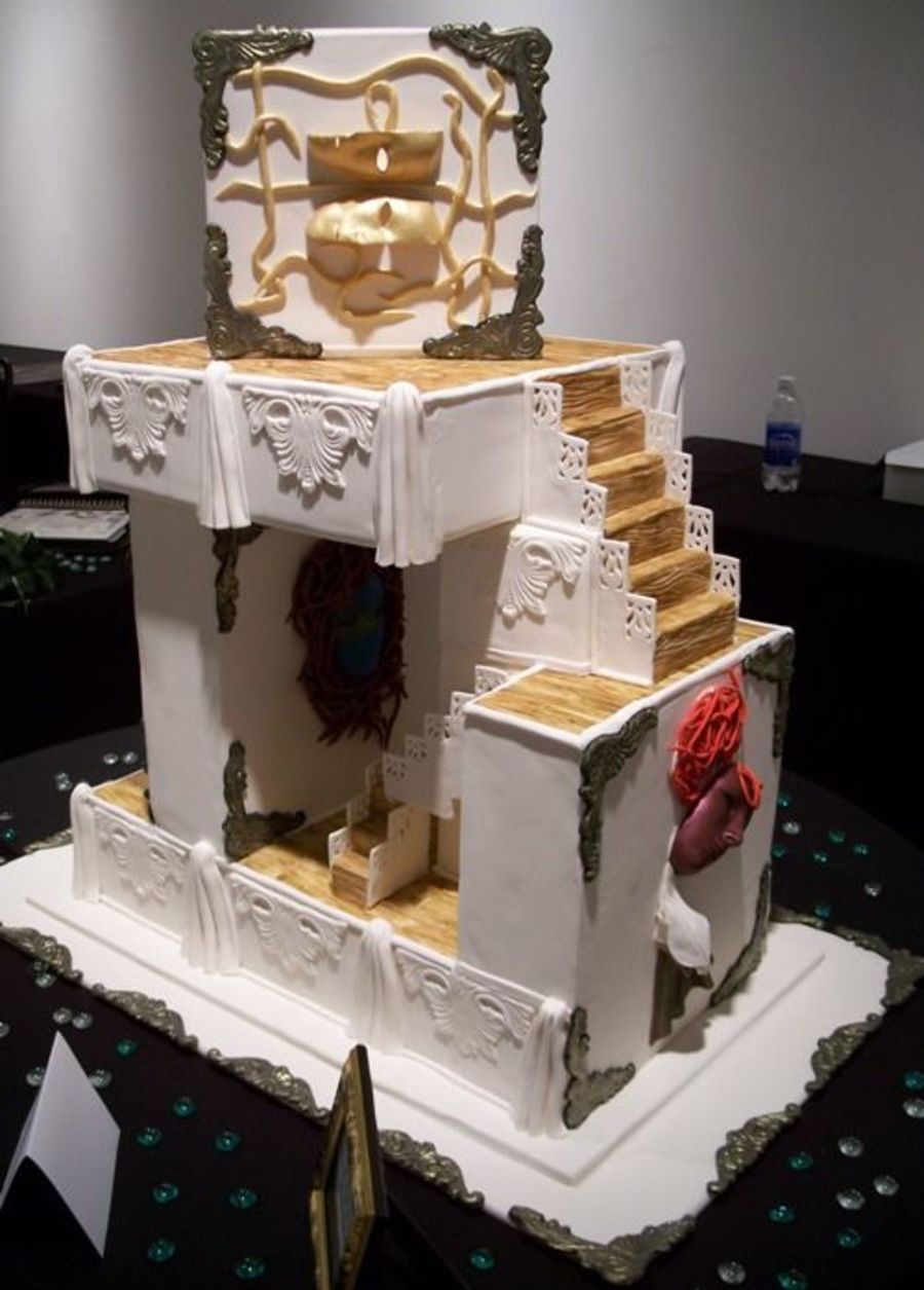Competition Cake For Museum Birthday - CakeCentral.com