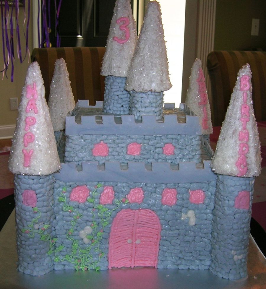 My First Castle Cake - CakeCentral.com