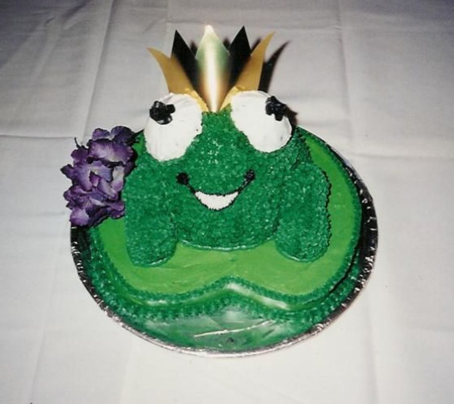 Frog Prince Cake - CakeCentral.com