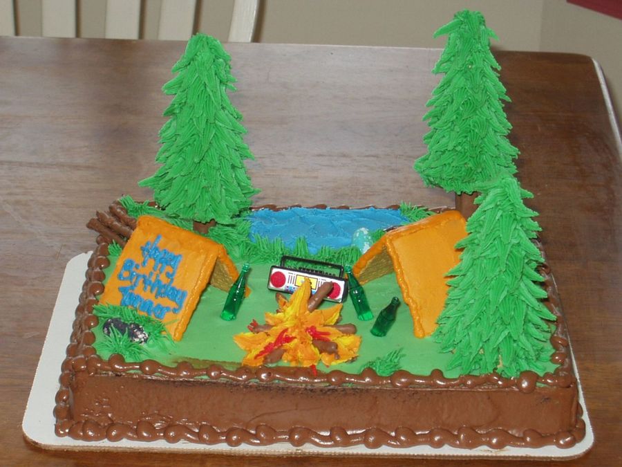 Camping - CakeCentral.com
