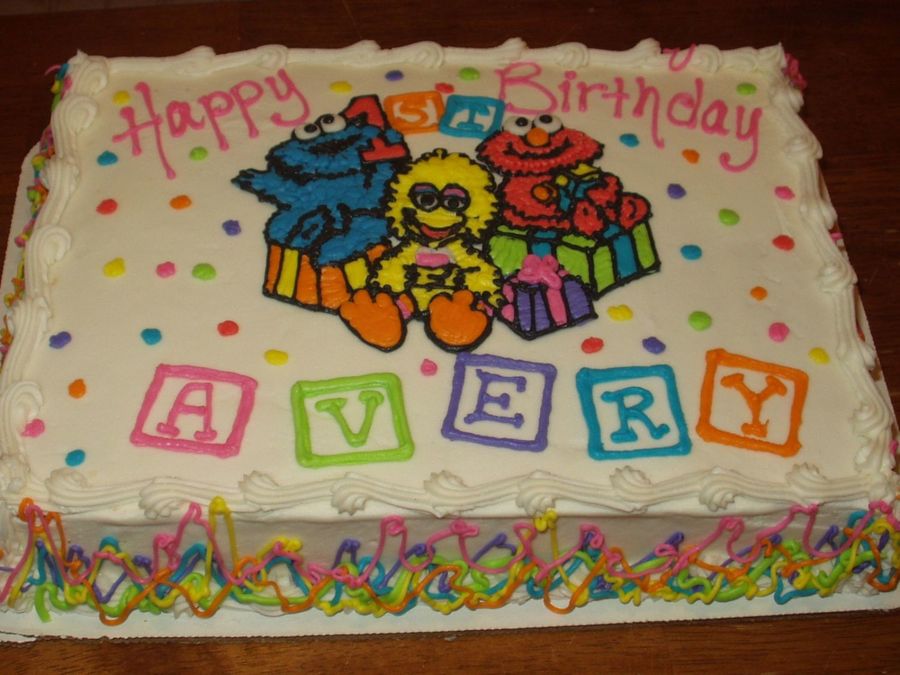 Seseme Street - CakeCentral.com