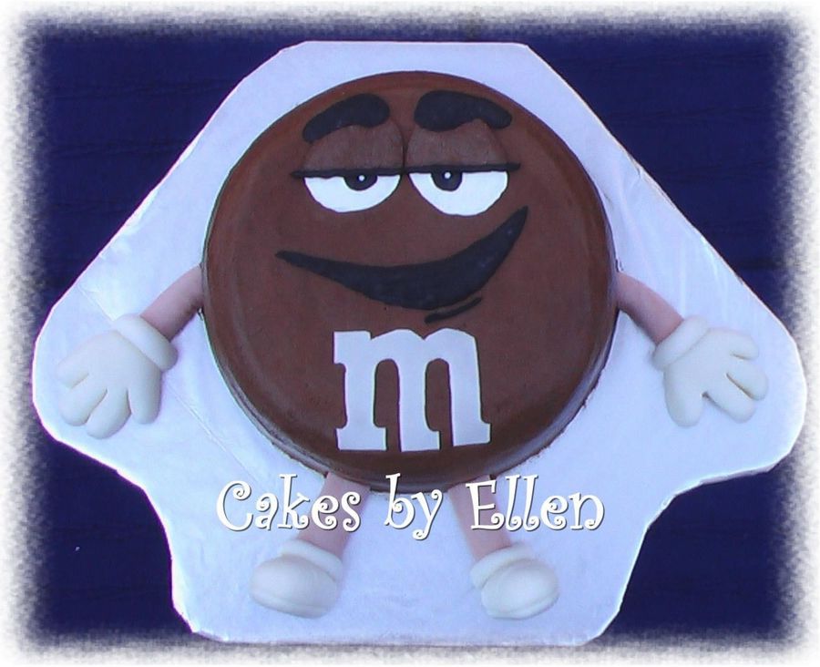 M&ms Cake - CakeCentral.com