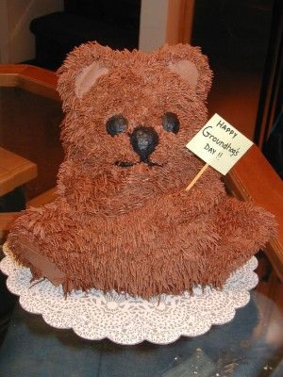 Groundhogs Day Cake - CakeCentral.com