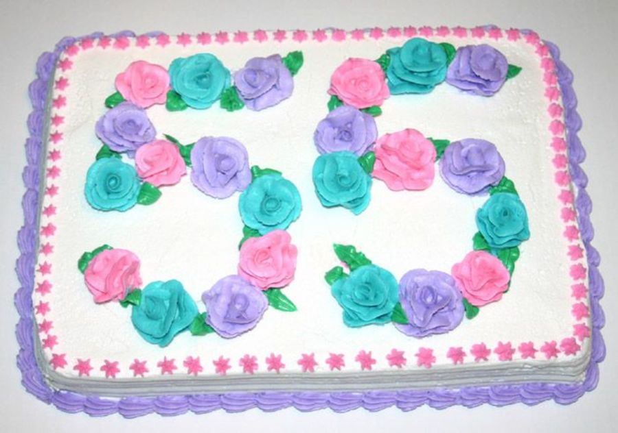 55Th Birthday - CakeCentral.com