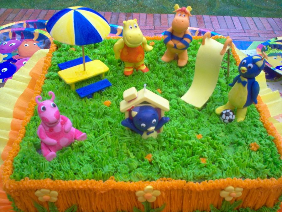 Backyardigans Cake - CakeCentral.com