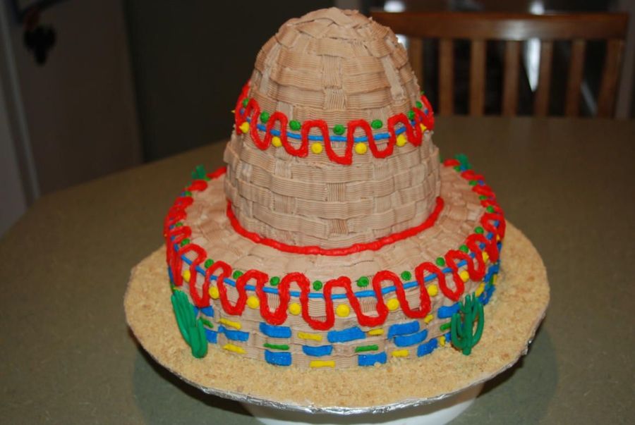Sombrero Cake - CakeCentral.com