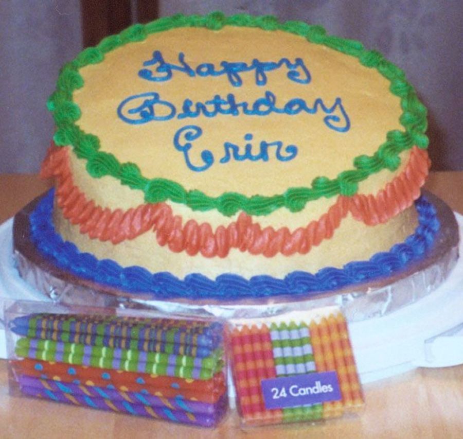 Funky-Cake-With-Candles.jpg - CakeCentral.com