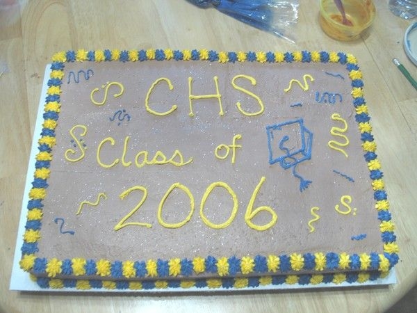 First Graduation Cake - CakeCentral.com