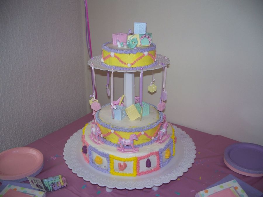 Baby Carousel - CakeCentral.com