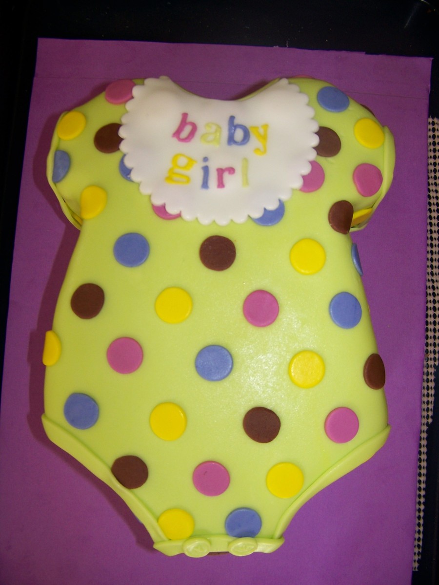 Onesies Baby Shower Cake - CakeCentral.com