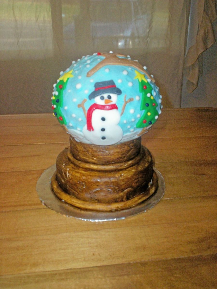 Snowglobe - CakeCentral.com