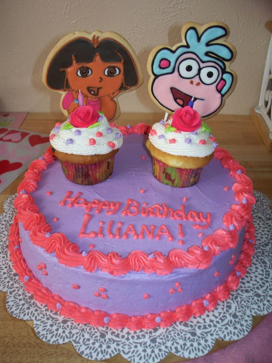 Dora & Boots - CakeCentral.com