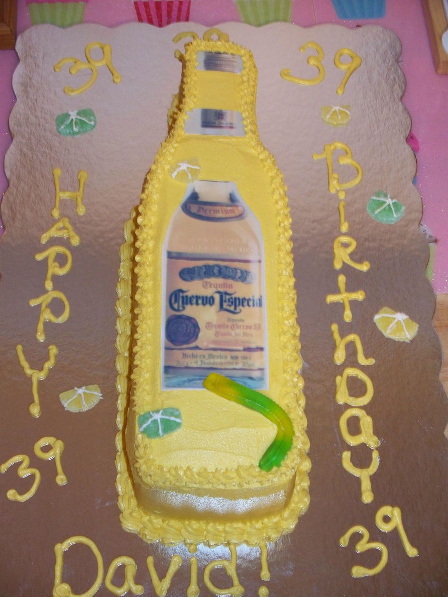 Cuervo Tequilla Cake - CakeCentral.com