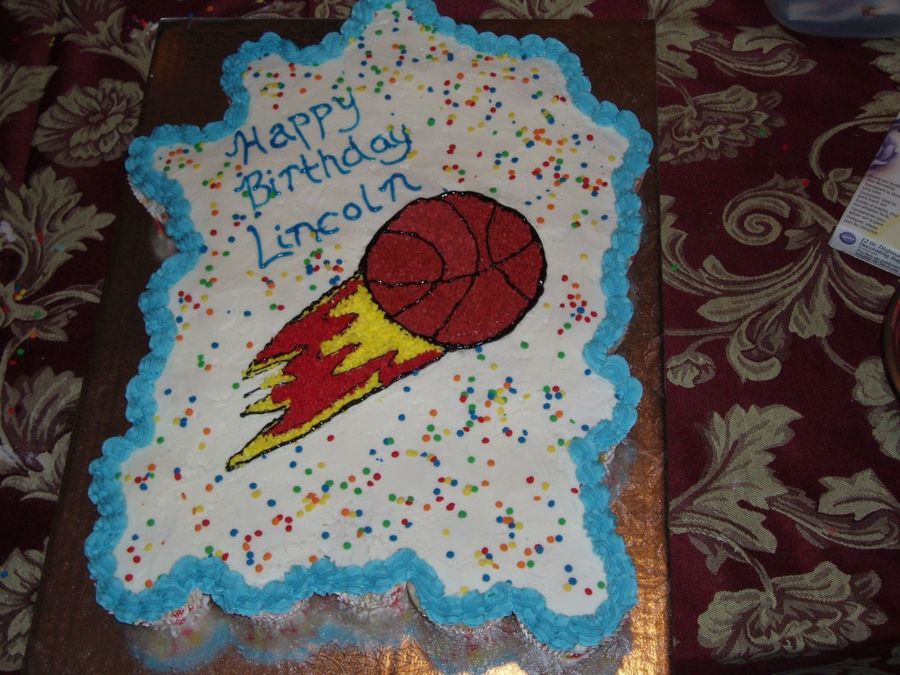 Basketball Cupcake Cake - CakeCentral.com