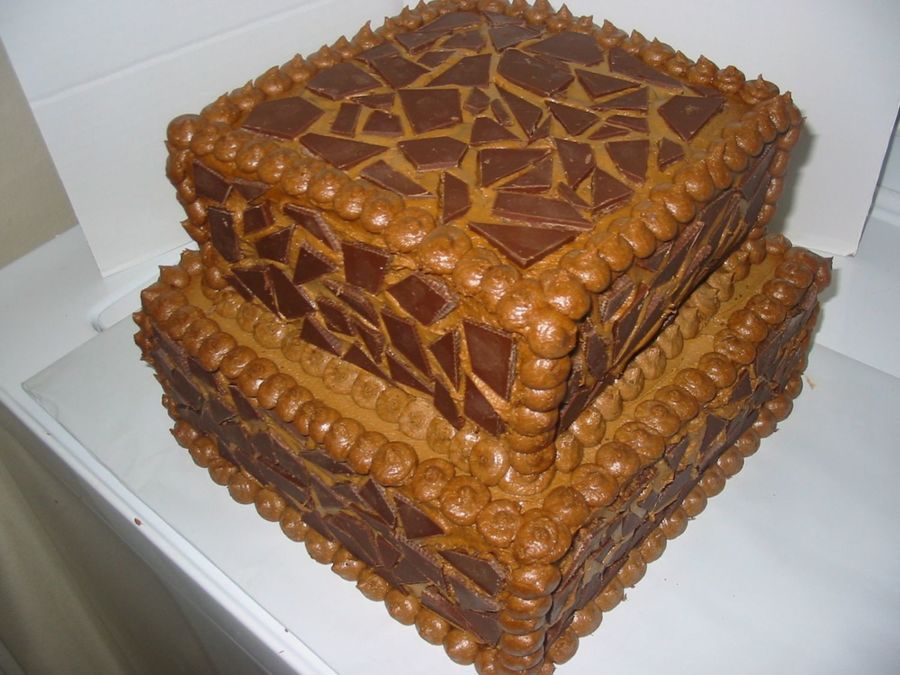 Chococlate Mosaic - CakeCentral.com