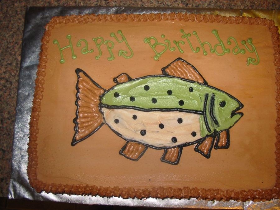 Fish Cake - CakeCentral.com