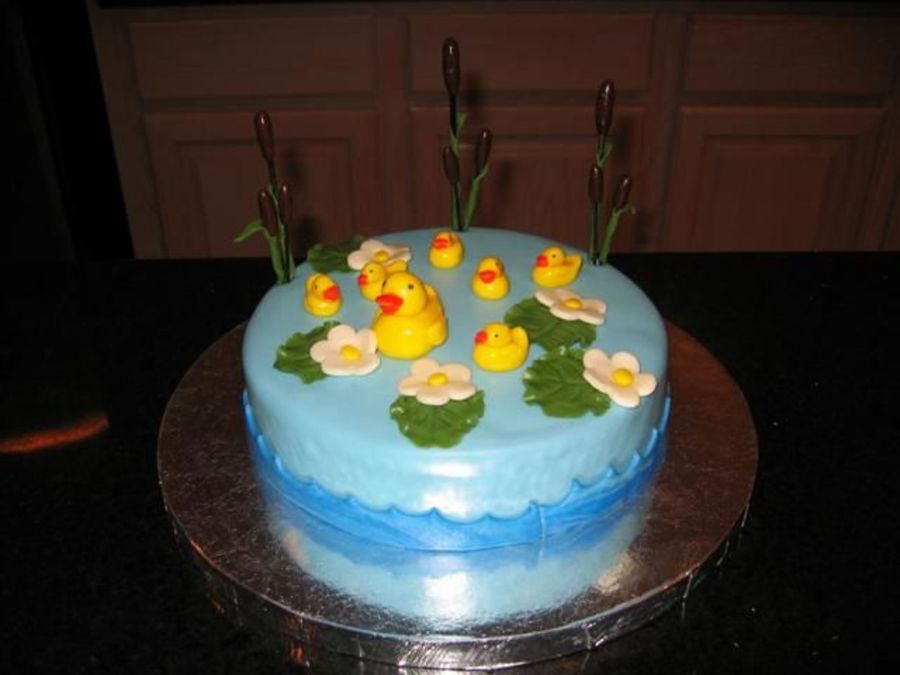 Ducks In The Pond - CakeCentral.com