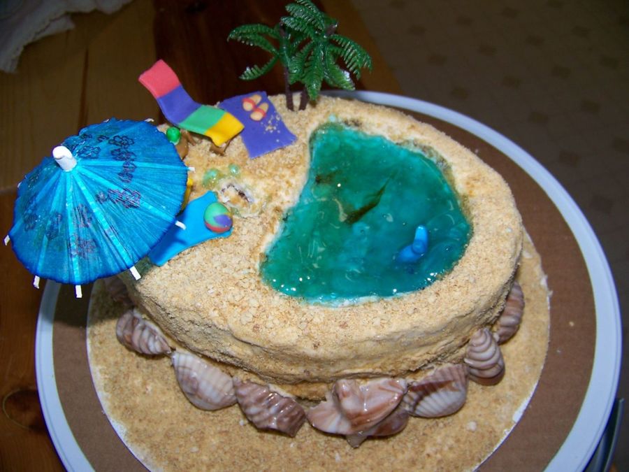 Caribbean Birthday Cake - CakeCentral.com