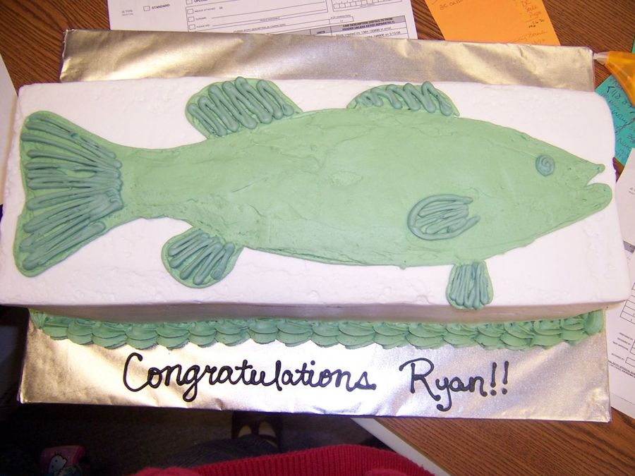 Fisherman's Graduation - CakeCentral.com