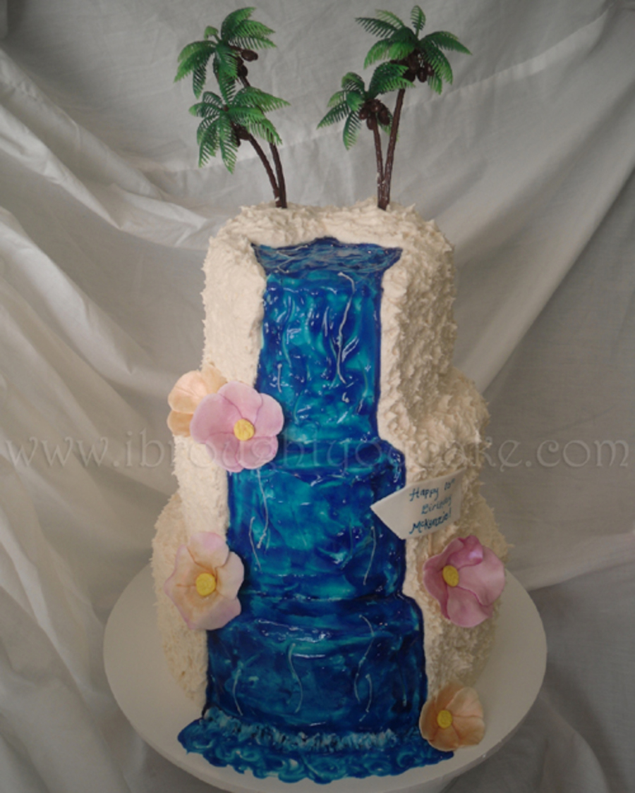 Waterfall - CakeCentral.com