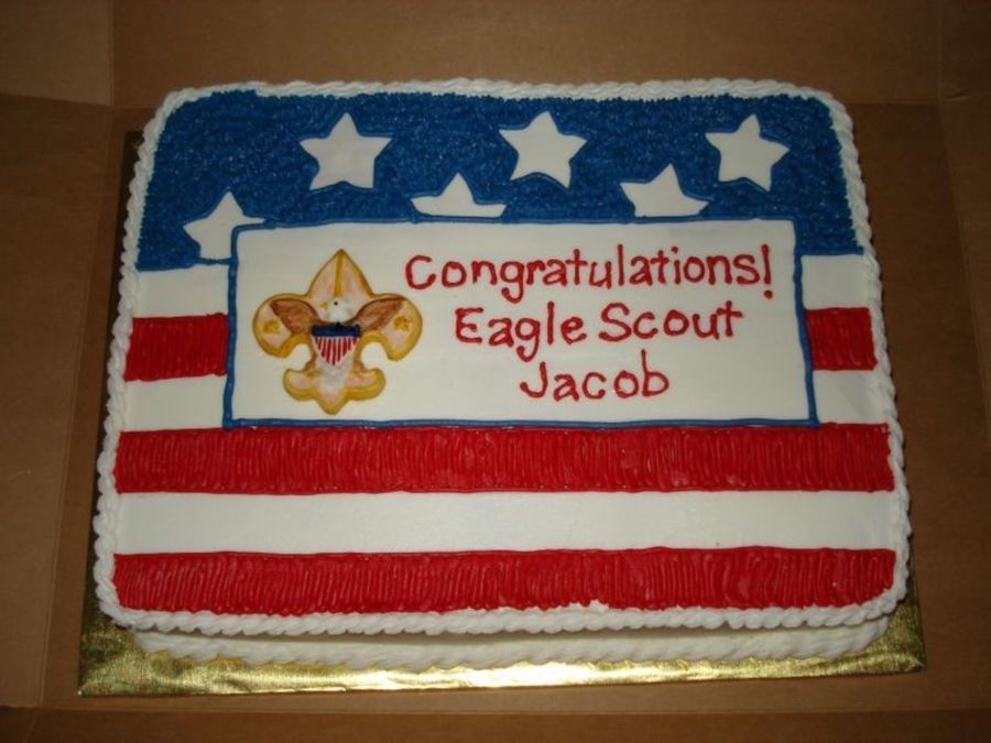 Eagle Scout Cake - CakeCentral.com