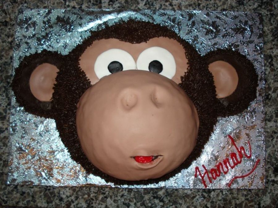 Hannah's Monkey Cake - CakeCentral.com