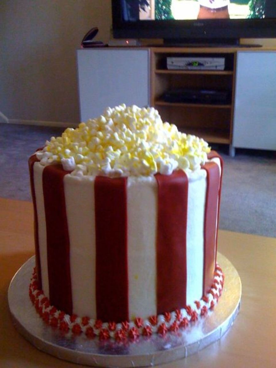 Popcorn Cake - CakeCentral.com