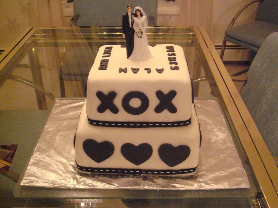 Engagement Party Cake - CakeCentral.com