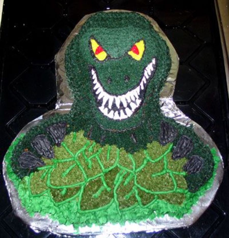 Dinosaur Cake - CakeCentral.com
