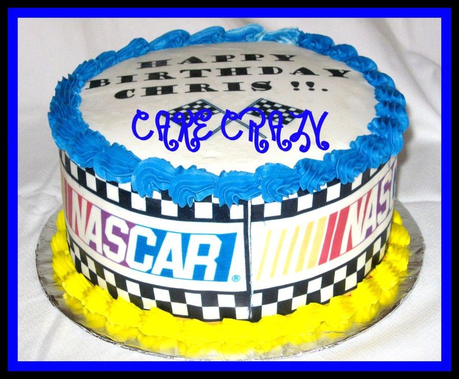 Nascar Cake - CakeCentral.com
