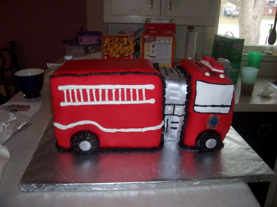 Firetruck - CakeCentral.com