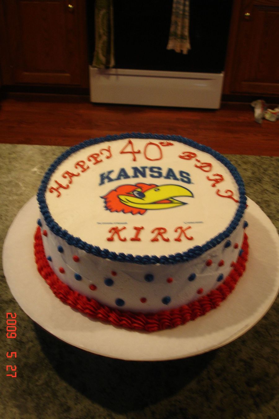 K.u. Birthday Cake - CakeCentral.com