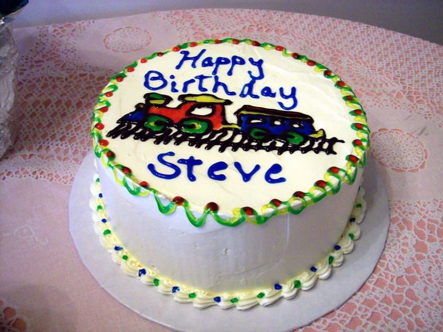 Steve' Cake - CakeCentral.com
