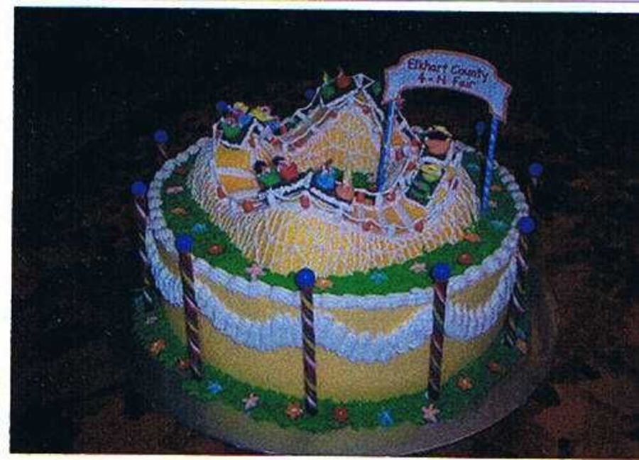 Roller Coaster Cake - CakeCentral.com