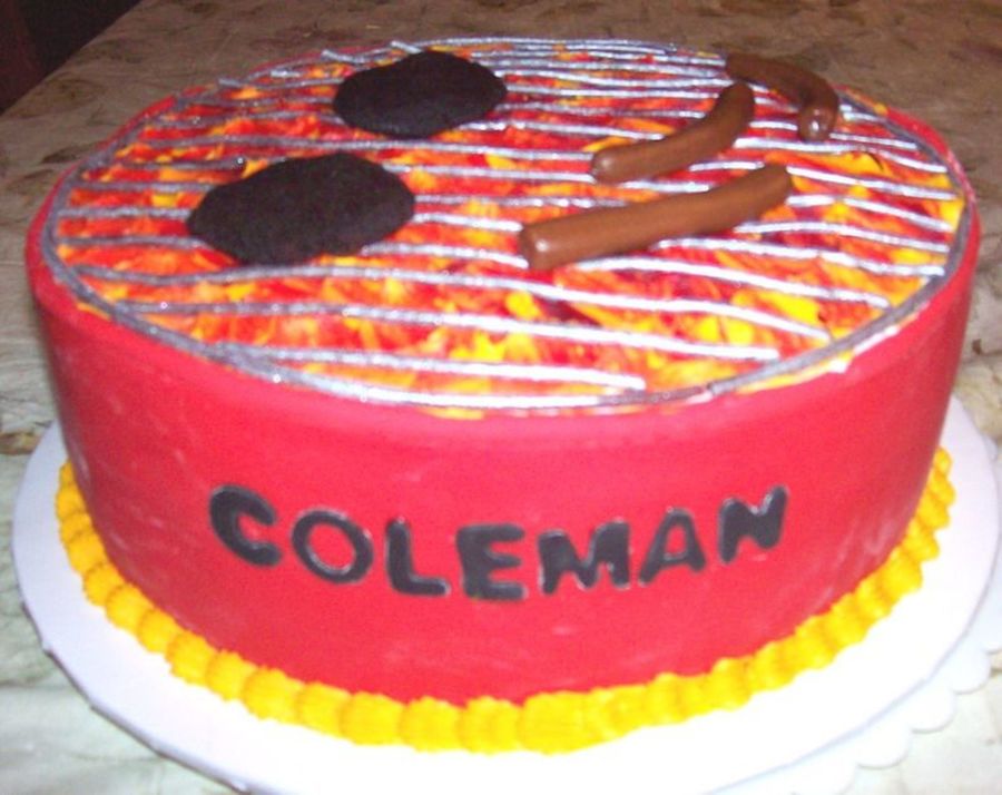 Grill Cake - CakeCentral.com