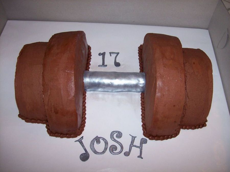 Weightlifter Cake - CakeCentral.com