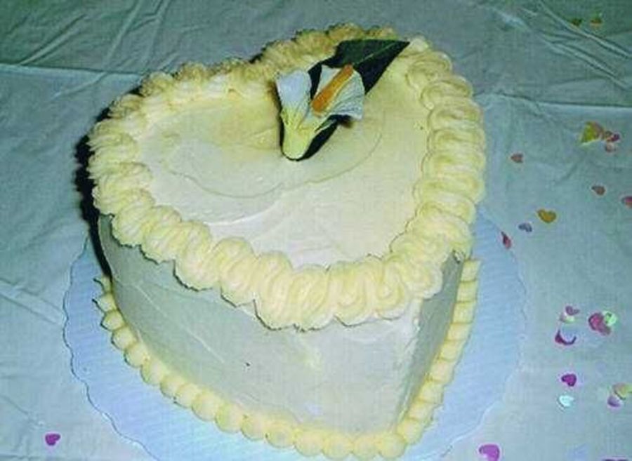 Nic's 1St Anniversary Cake - CakeCentral.com