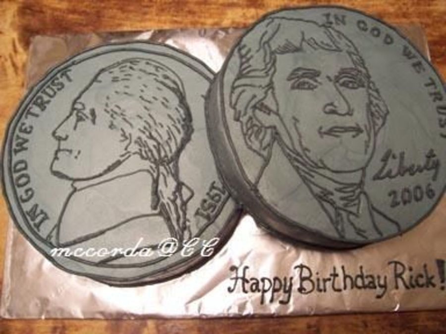 Double Nickels Birthday - CakeCentral.com