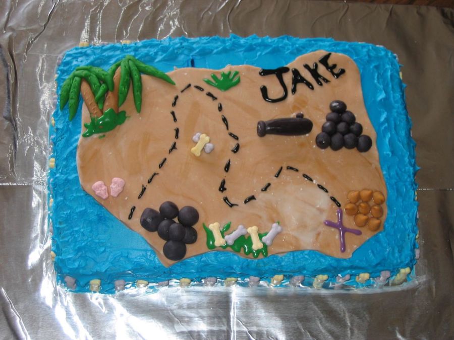 Treasure Map - CakeCentral.com