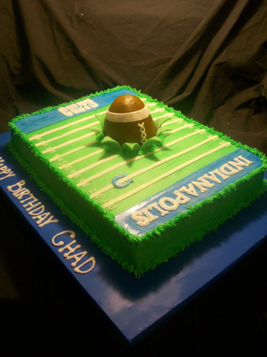 Indianapolis Colts Football Field - CakeCentral.com