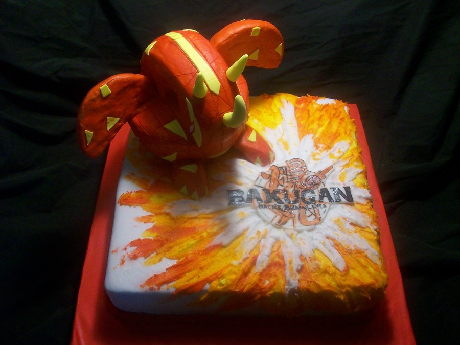 Bakugan Birthday - CakeCentral.com