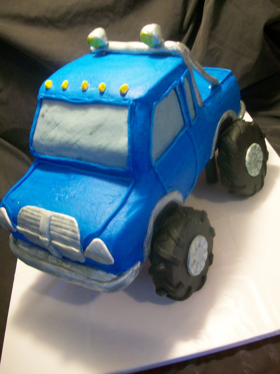 Redneck/monster Truck - CakeCentral.com