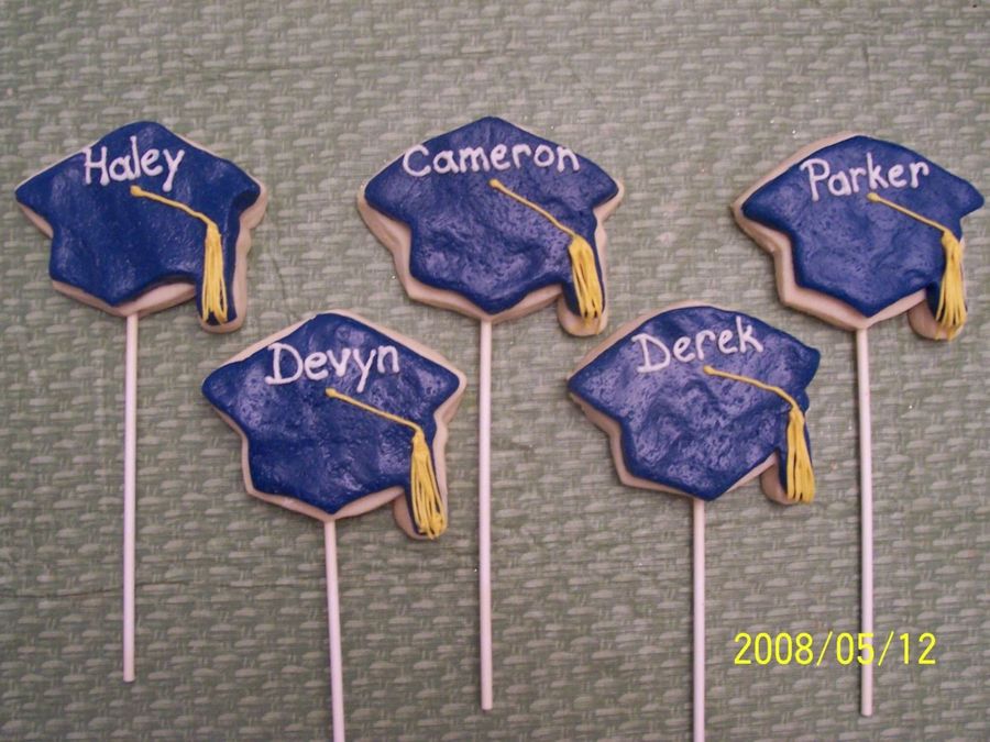 Graduation Cookies - CakeCentral.com