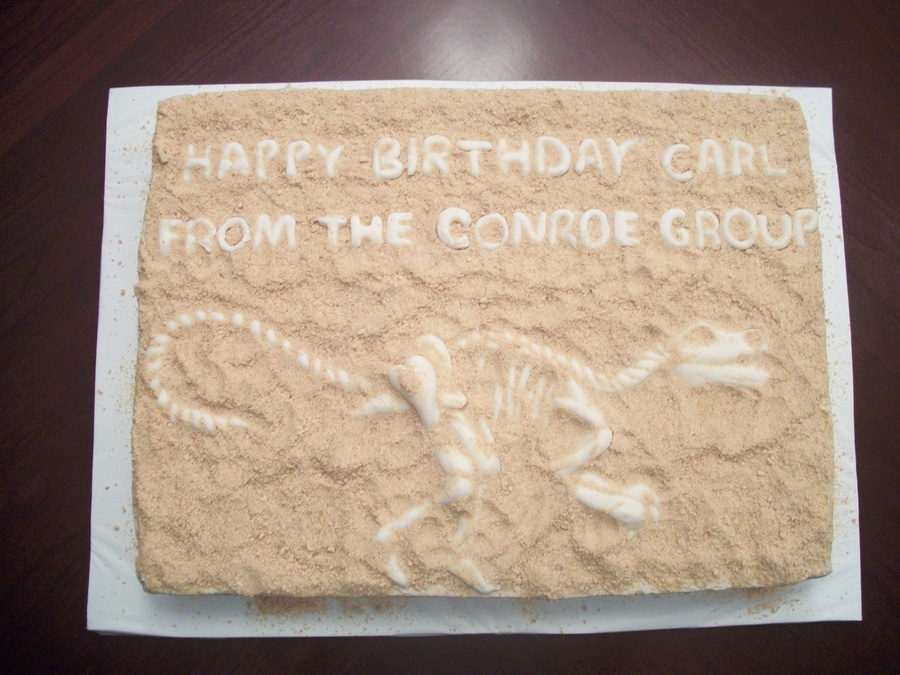 Dinosaur Bones - CakeCentral.com