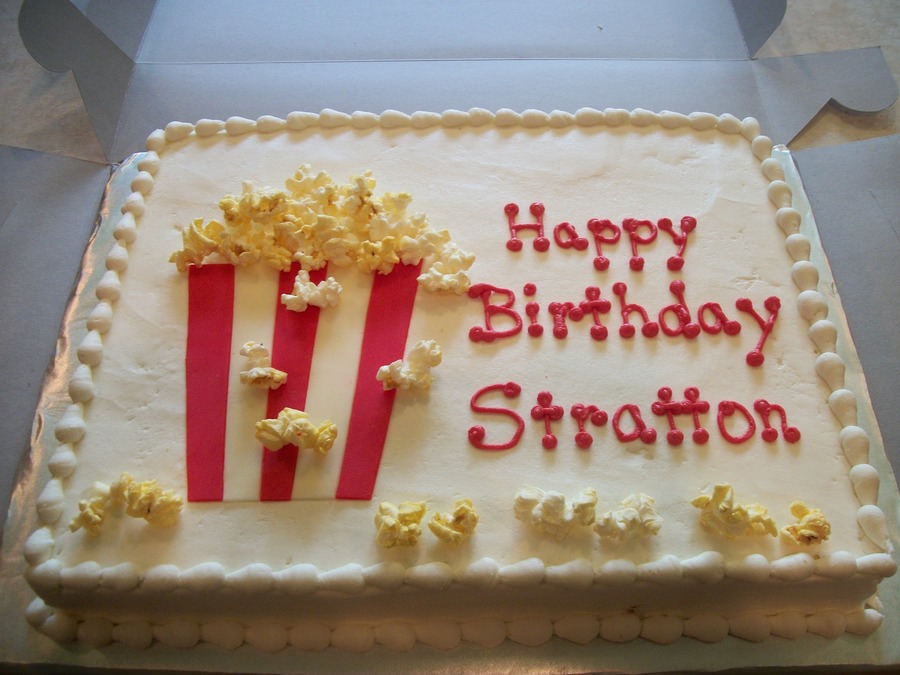 Popcorn Party - CakeCentral.com