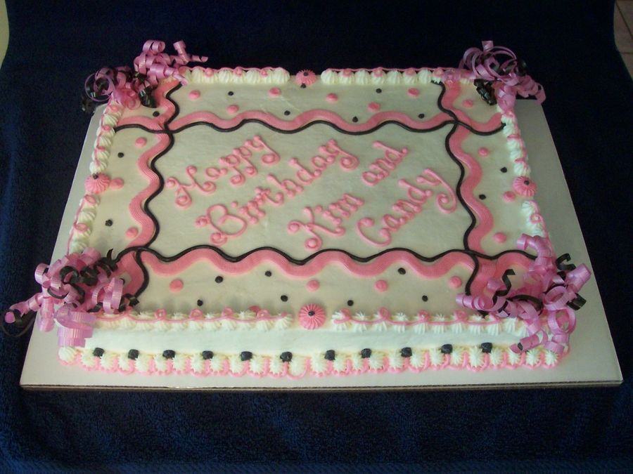 Office Birthday Cake - CakeCentral.com