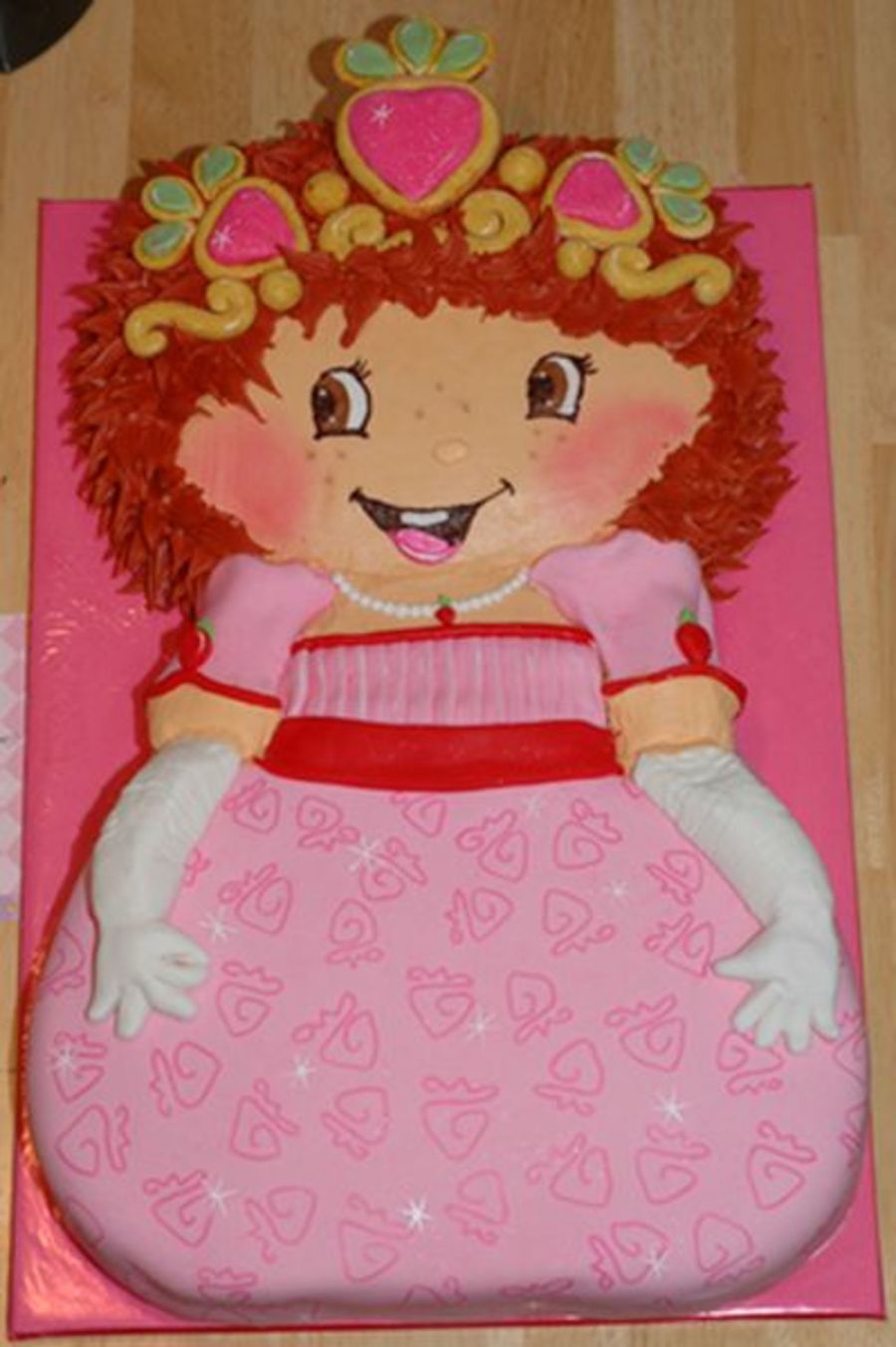 Strawberry Shortcake Princess - CakeCentral.com